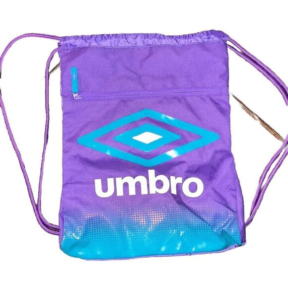 Umbro | Bags | Umbro Duotone Carrysack Drawstring Bag Purpleturquoise ...